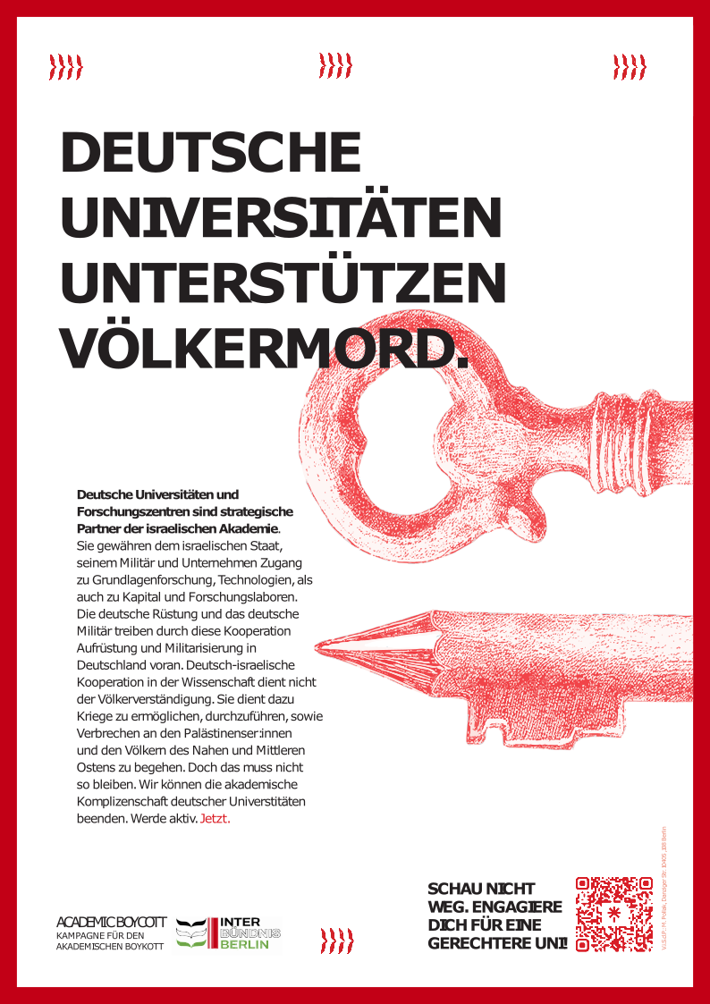 Academic Boycott – Akademischer Boykott Konferenz